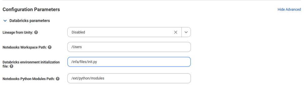Scanning Azure Databricks views with reference to ABFSS and mount points