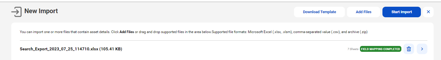How to Bulk Export and Reimport the exported Assets in CDGC?