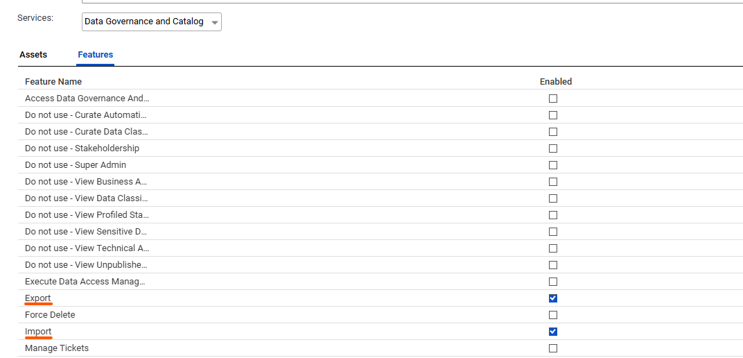 How to Bulk Export and Reimport the exported Assets in CDGC?