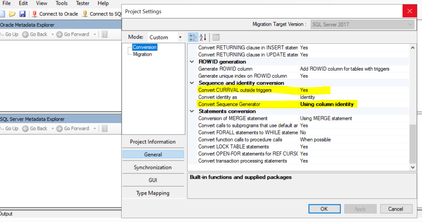 Steps for migrating the AM_HOME repository database from Oracle to SQL server
