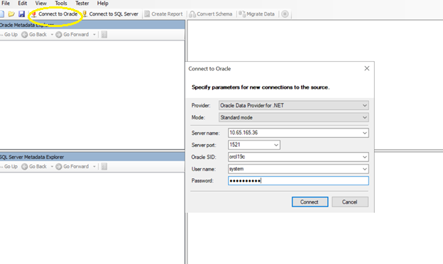 Steps for migrating the AM_HOME repository database from Oracle to SQL server