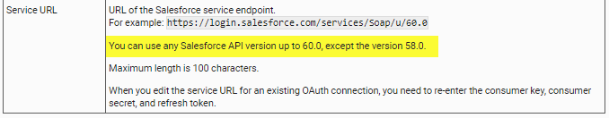 Configuring Salesforce OAuth in Informatica IICS without using the Informatica internal OAUTH ...