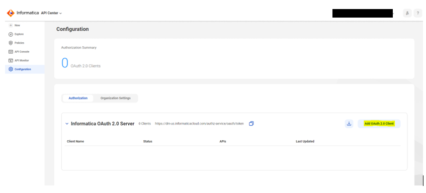 HOW TO: Create a Managed API using Informatica API center and invoke it using OAuth 2.0 Bearer ...