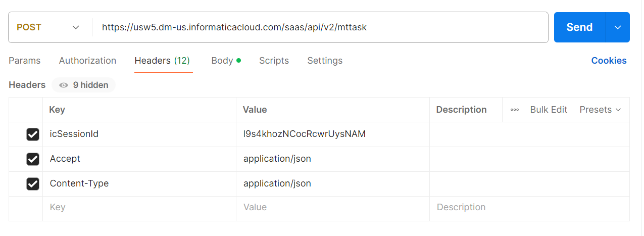 HOW TO: Create Mapping Task in IICS using Rest API