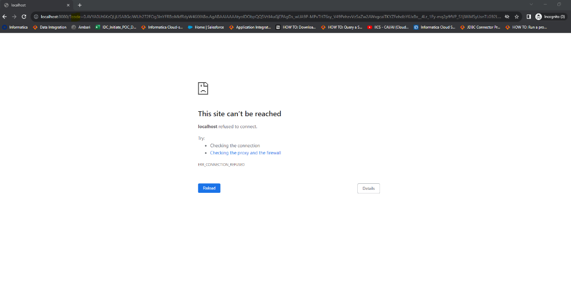 HOW TO: Use Informatica CAI to get access token and refresh token using OAuth 2.0 authorization ...