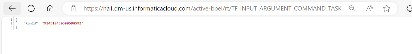 How to run taskflow as an API call in CDI