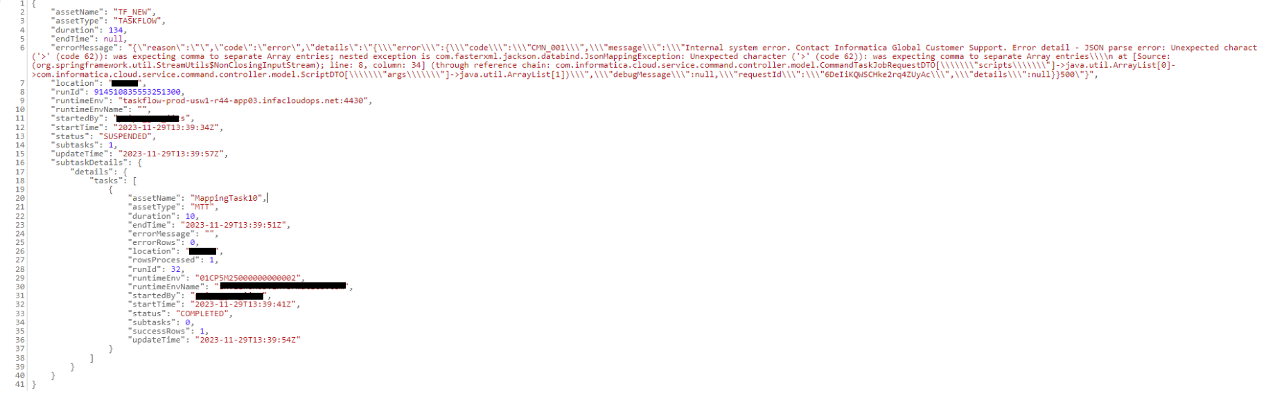 How to run taskflow as an API call in CDI