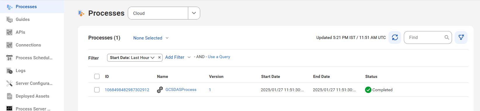 HOW TO: Setup a DAS Connector Based Process in Cloud Application ...